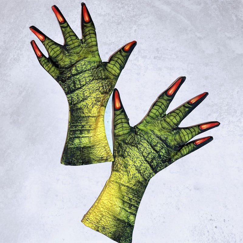 Halloween Gloves - Etsy