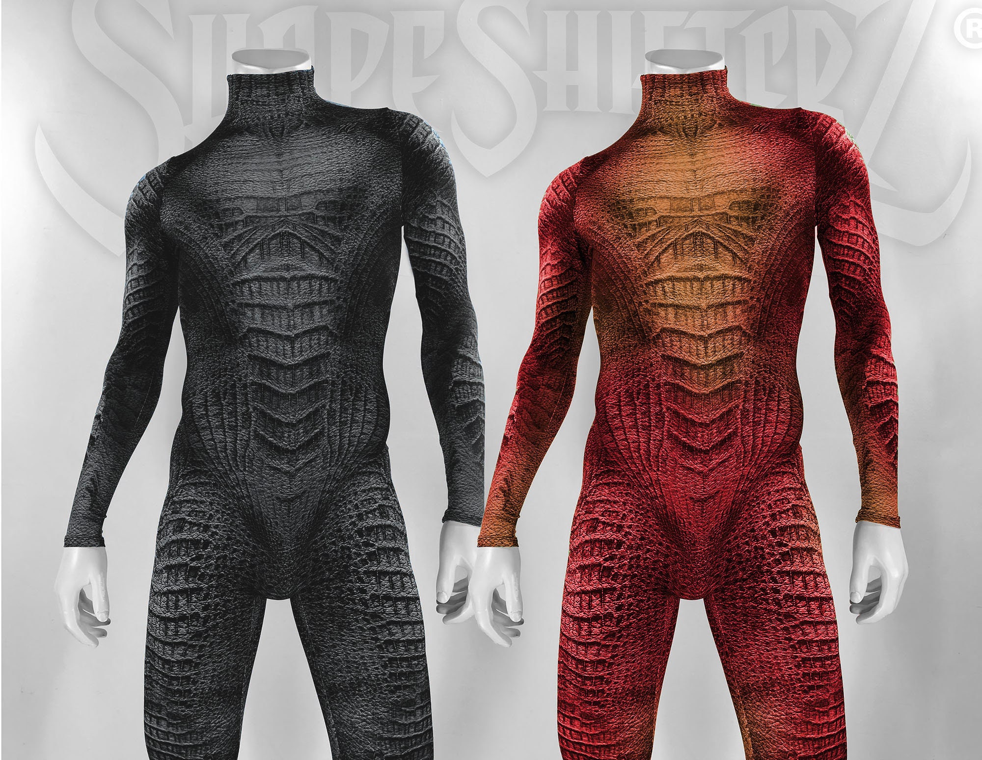 Male Species Bodysuit-Alien Lizard Reptile Costume | Etsy