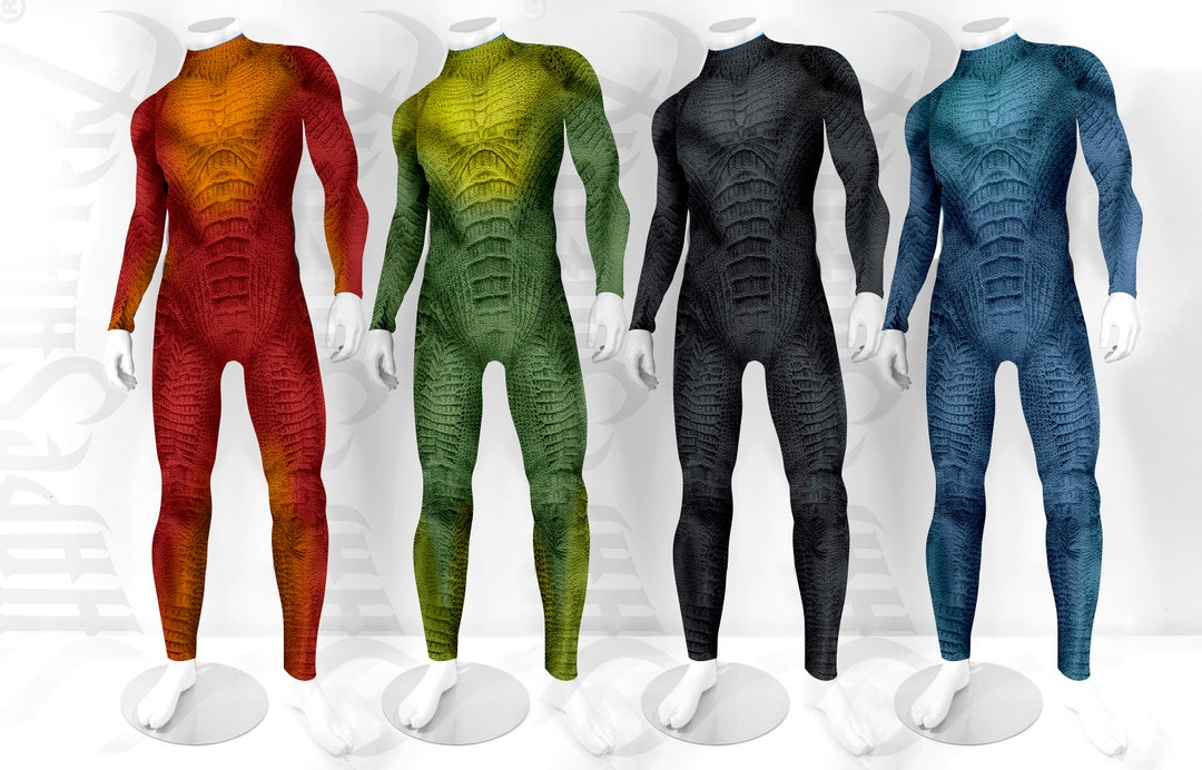 Male Species Bodysuit-alien, Lizard, Reptile Costume - Etsy