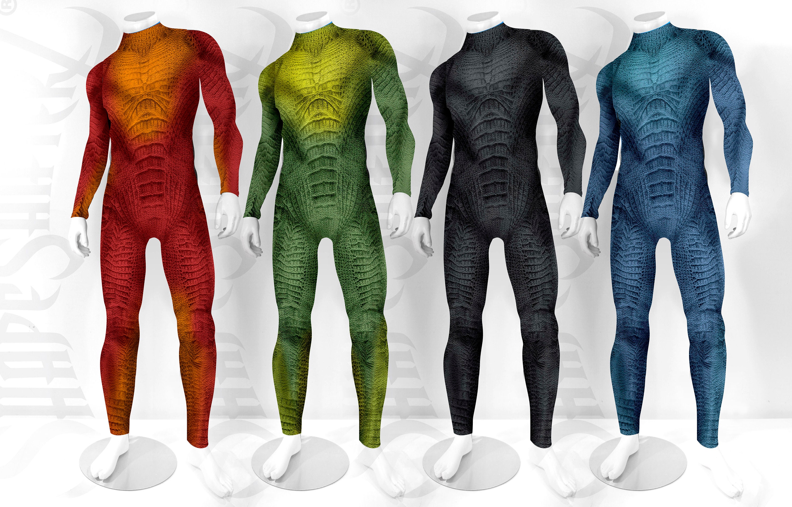MadeToOrder Male Species Bodysuit-Alien Lizard Reptile | Etsy