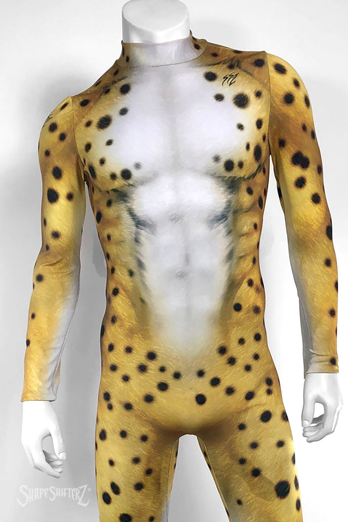 Men's Cheetah Costume Bodysuit - Etsy