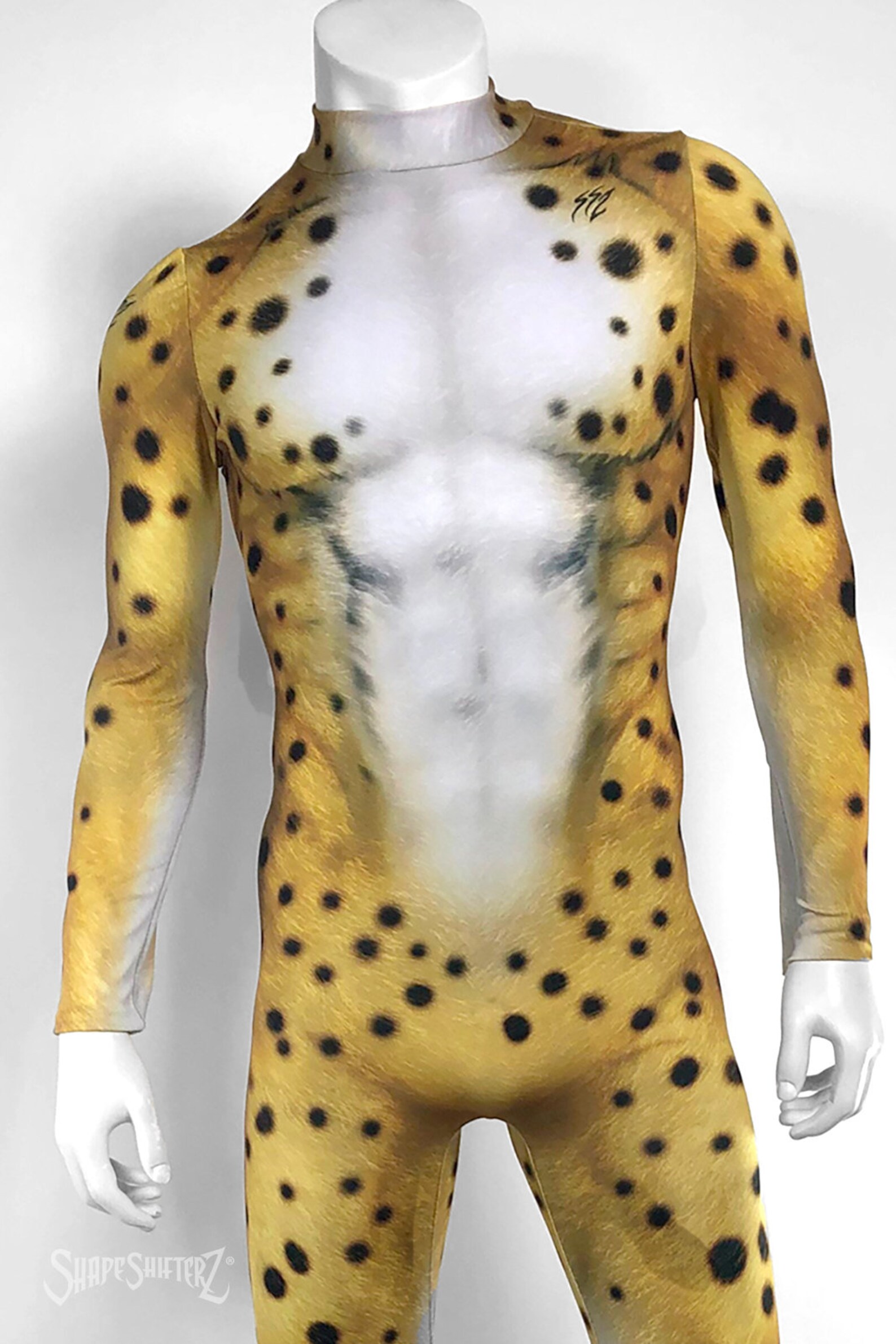 Men's Cheetah Costume Bodysuit - Etsy