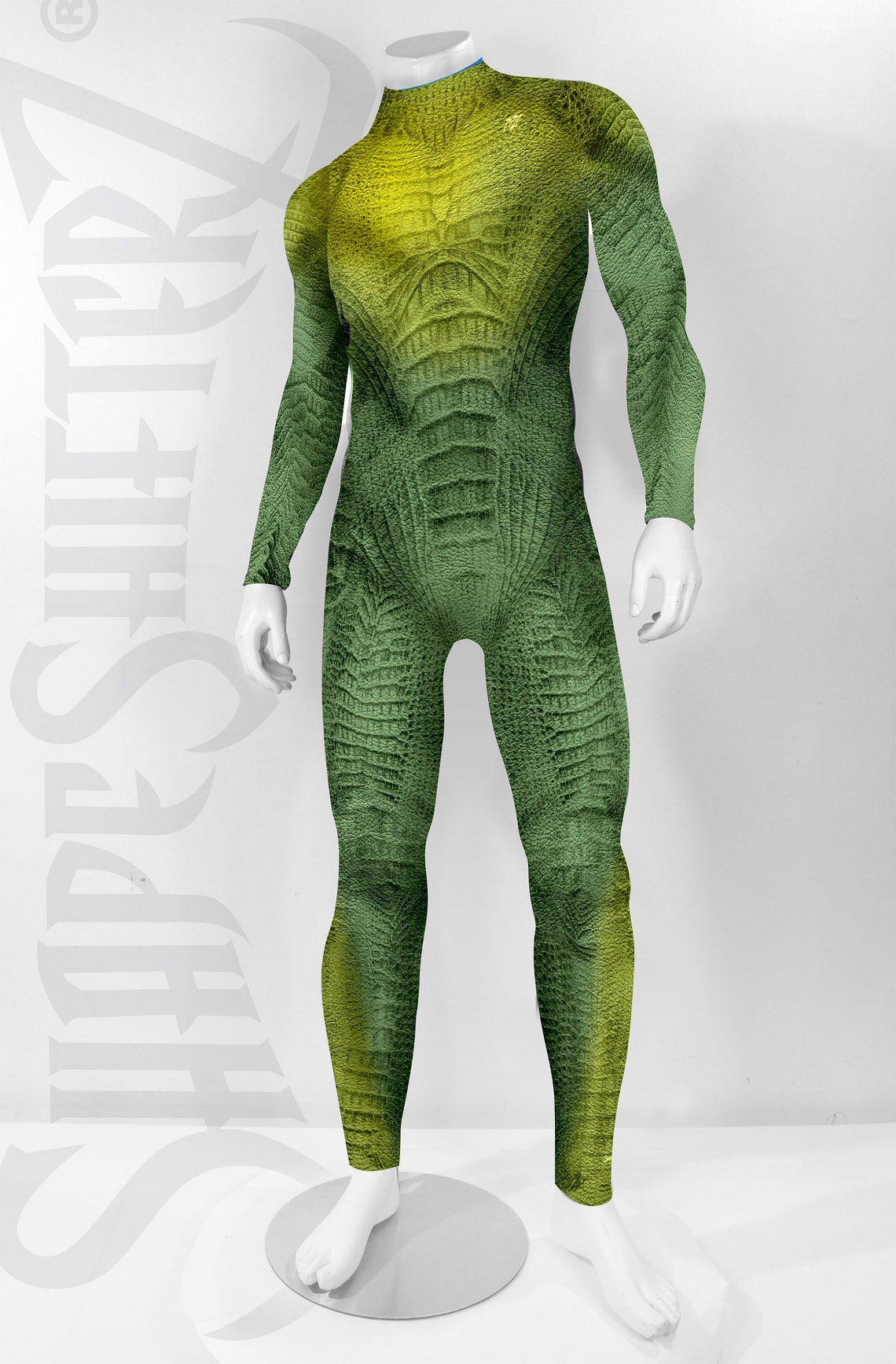 Male Species Bodysuit-Alien Lizard Reptile Costume | Etsy