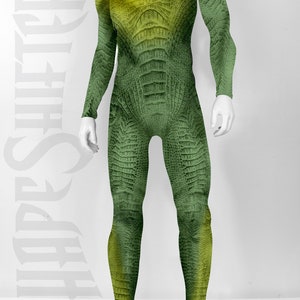 Madetoorder - Male Species Bodysuit-alien, Lizard, Reptile Costume - Etsy