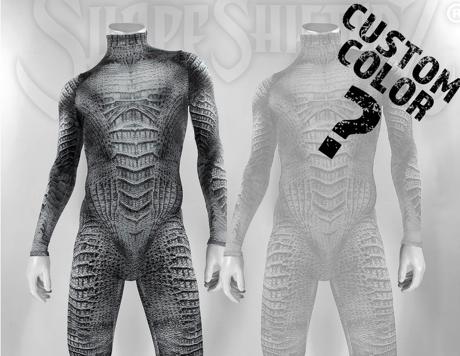 Male Species Bodysuit-Alien Lizard Reptile Costume | Etsy
