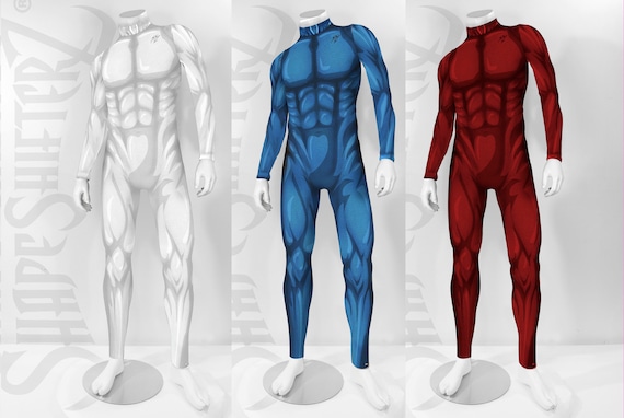 Supersuit/superhero Comic Costume Base for Sports Halloween - Etsy