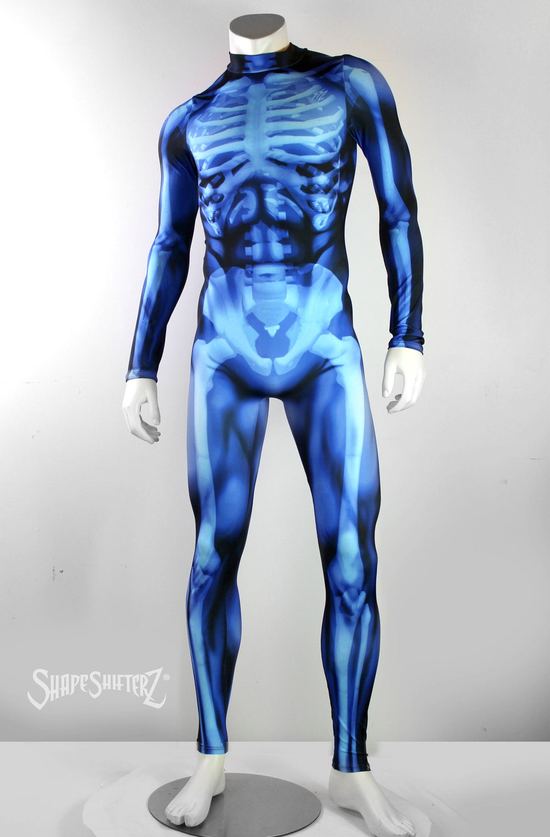 Men's Xray-skeleton Bodysuit Costume - Etsy