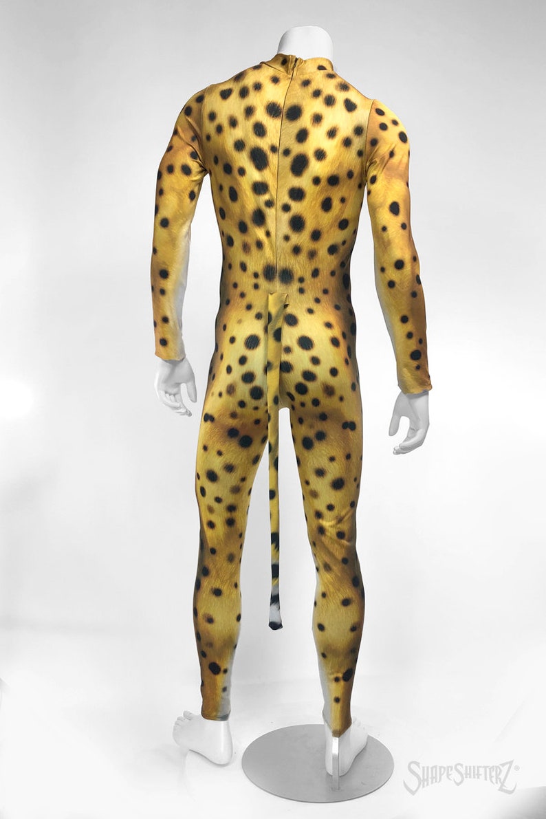 Men's Cheetah Costume Bodysuit - Etsy