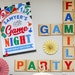 Game Night Party - Printable Poster, Birthday Party Decorations, Family ...