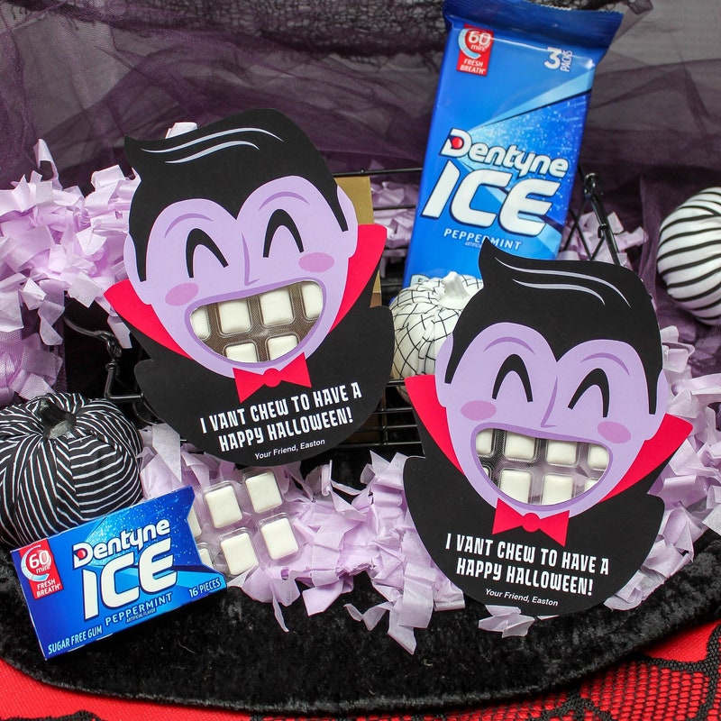 Printables Halloween Gum - Etsy UK