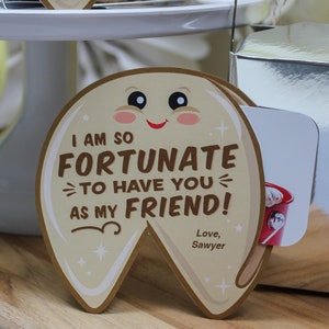 Fortune Cookie Gift Card Holder Printable, Teacher Gift, Teacher ...