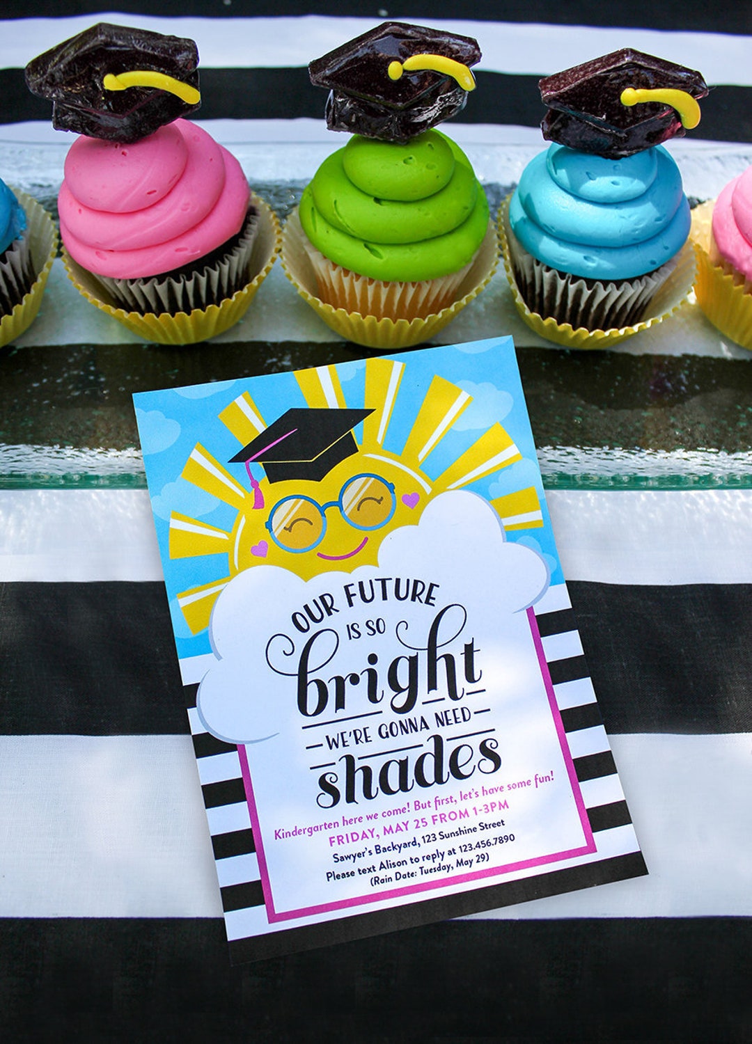 Future so Bright We're Gonna Need Shades Graduation Party Invitation ...