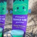 Franken-slime Halloween Treat Printable Tag, Classroom Halloween Treat ...