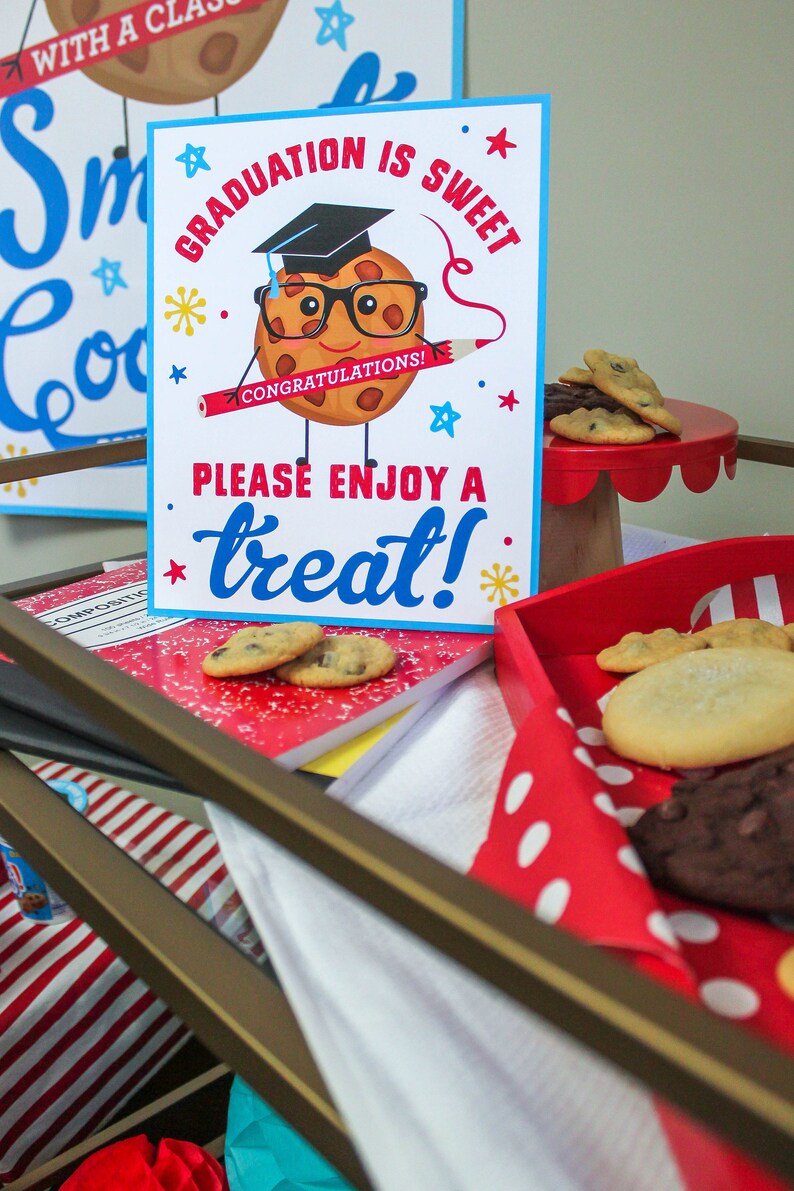 Smart Cookie Graduation Party Printables INSTANT DOWNLOAD - Etsy