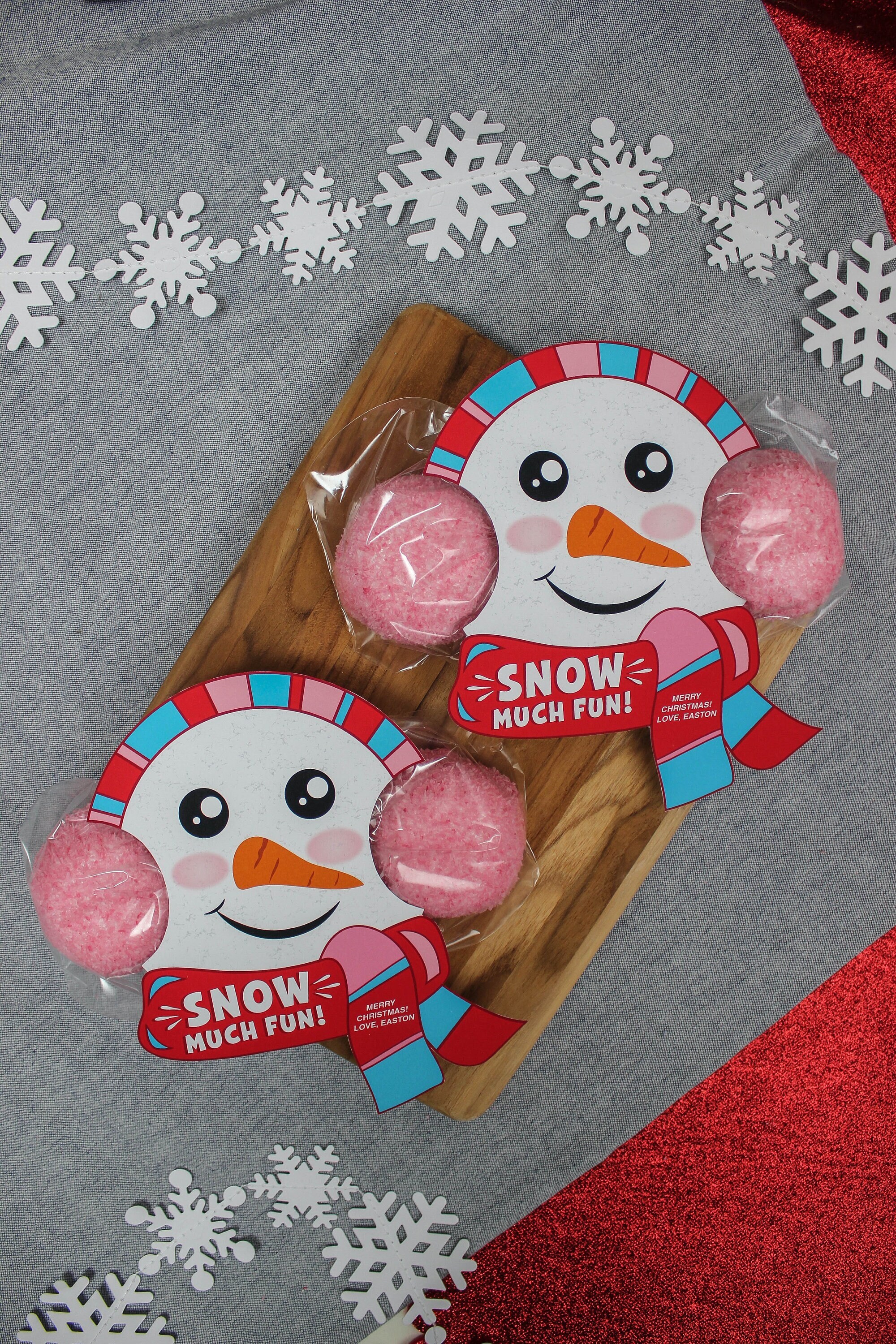 Snowman Treat Printable, Snowman Gift Tags, Holiday Gift Tags ...