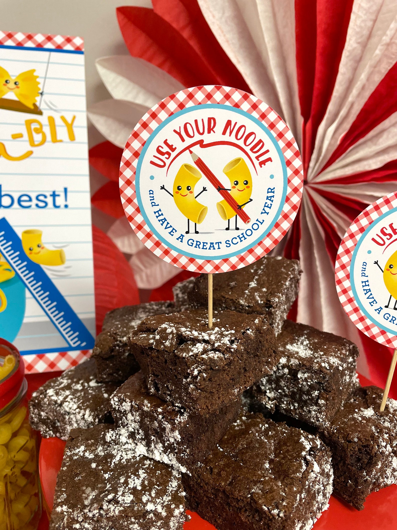 Back to School Party Printables, Pasta Party, Spaghetti Dinner, Use ...