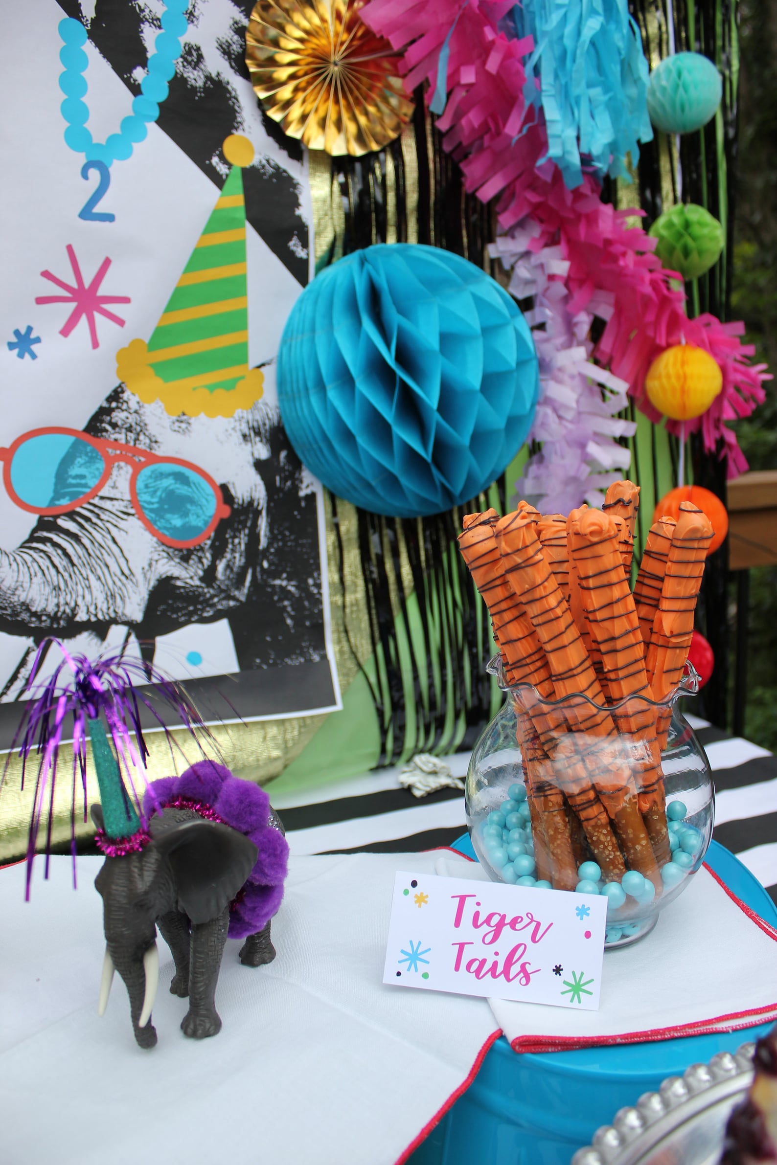 Party Animal Zoo Party - Food Signs, Bottle Labels, Table Signs ...