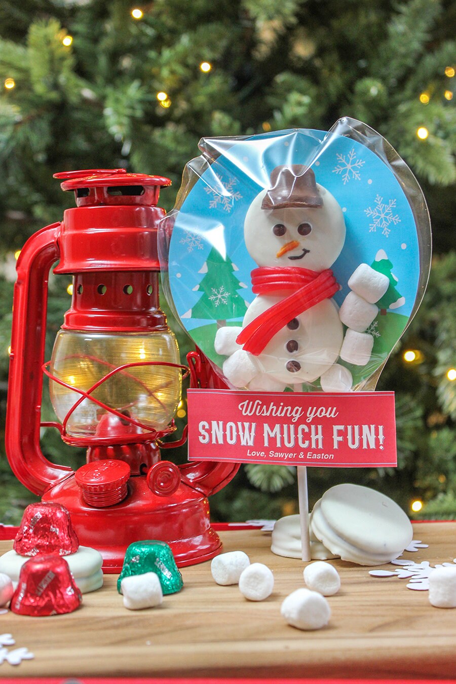 Snow Globe Christmas Printable Gift Idea Christmas Treat Bag - Etsy