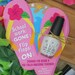 Flip Flop Teacher Gift Printable, Nail Polish Gift, Nail Salon Gift ...