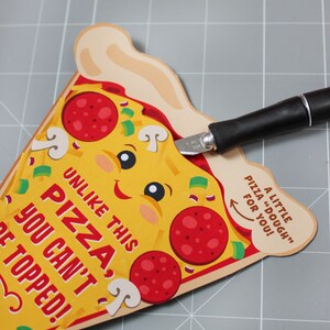 Pizza Gift Card Holder Printable, Teacher Gift, Teacher Appreciation ...