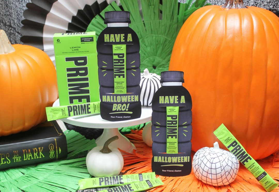 Drink Bottle Halloween Printable, Hydration Drink, Kids Halloween Gift ...