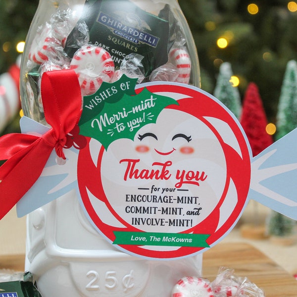 Mint Thank You - Etsy