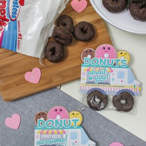 Donut Truck Valentine Printables, Kids Valentine, Donut Valentine ...