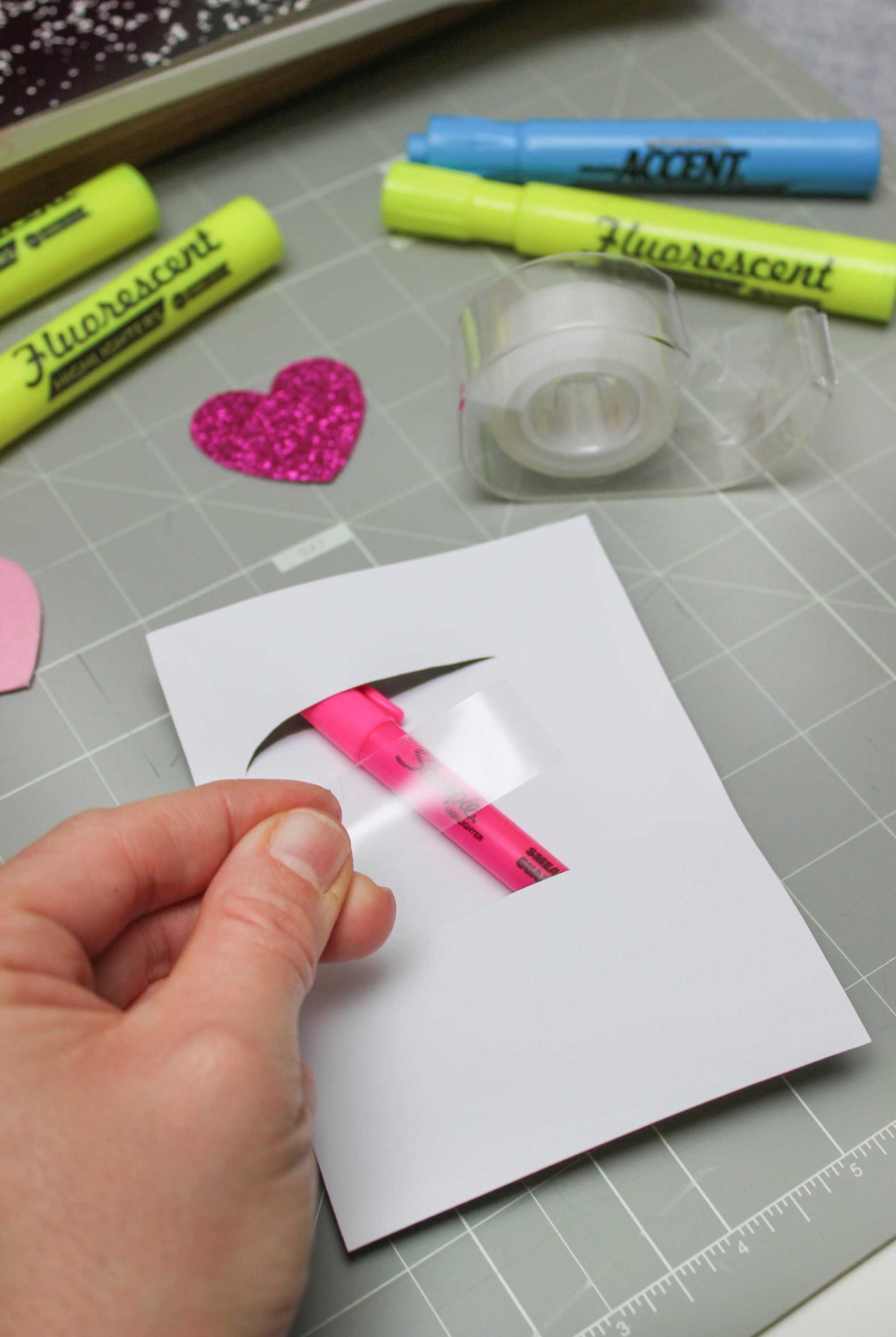 Highlighter Valentine Printable, Kids Valentine, Tween Valentine ...