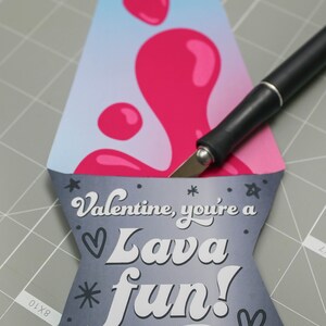 Lava Lamp Valentine Printable, Kids Valentine, Classroom Valentine ...