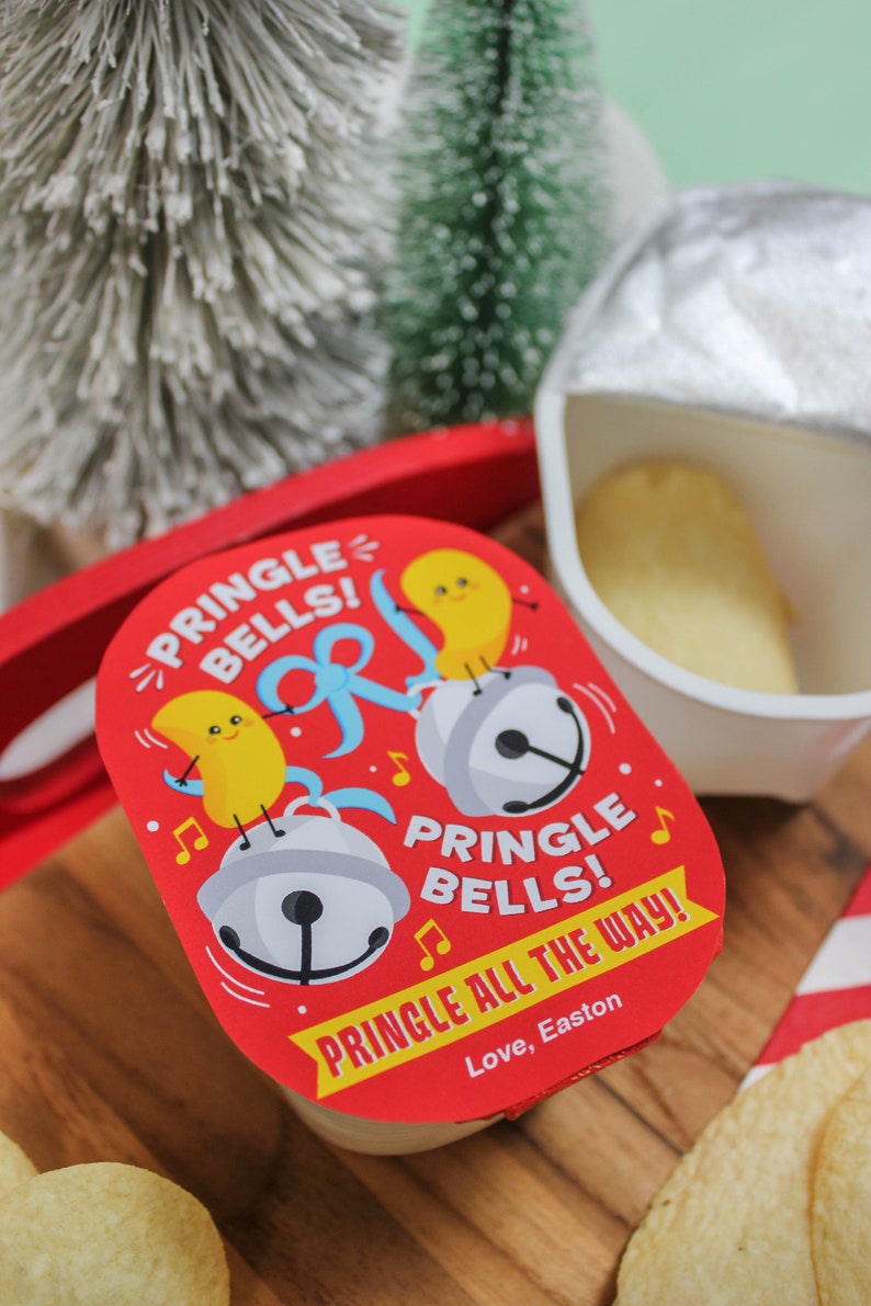 Chips Kids Christmas Printable - for Pringles Snack Size Chips, Kids ...