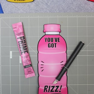 Rizz Drink Bottle Kids Valentine, Tween Slang, Hydration Drink, Kids ...