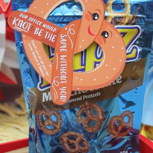 Pretzel Teacher Appreciation Printable, Gift for Staff, Thank You Gift ...