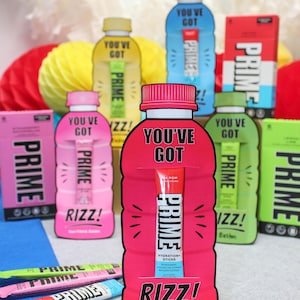 Rizz Drink Bottle Kids Valentine, Tween Slang, Hydration Drink, Kids ...