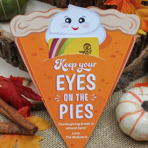 Pumpkin Pie Gift Card Holder Printable, Thanksgiving Gift Card Holder ...
