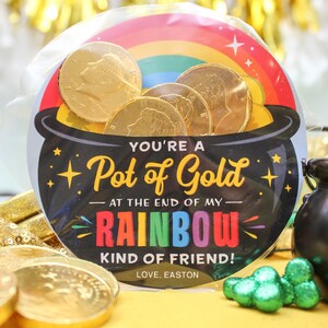 Pot of Gold Treat Bag, St. Patrick's Day Treat Bag, St. Patrick's Day ...