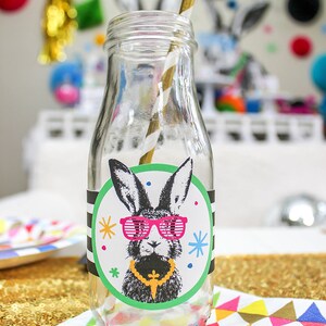 Hip Hop Hooray Easter Party Printables, Hip Hop Bunny, Easter, Boombox ...