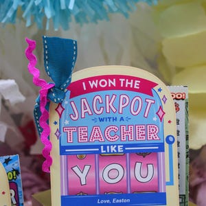 Lottery Ticket Teacher Gift Printable, Scratch off Lottery Ticket Gift ...