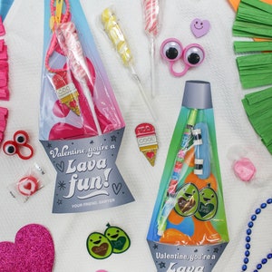 Lava Lamp Valentine Printable, Kids Valentine, Classroom Valentine ...