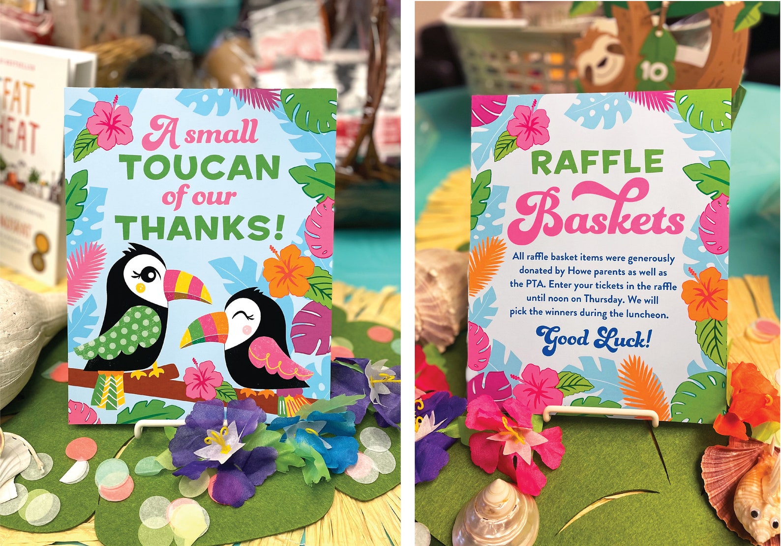 Teacher Appreciation Tropical Printable Pack, Beach Hawaiian Teacher ...