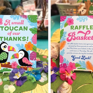 Teacher Appreciation Tropical Printable Pack, Beach Hawaiian Teacher ...