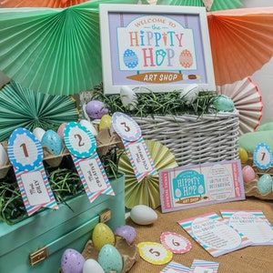 Easter Egg Decorating Contest Printables, Easter Printable Pack, Easter ...