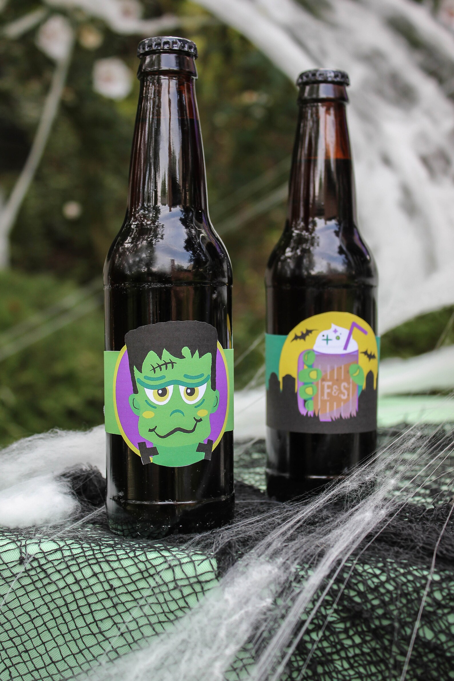 Franks & Steins, Halloween Frankenstein Party Printables, Hot Dogs ...