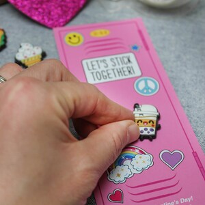 Editable School Locker Valentine Printable: Kids Classroom Valentines ...