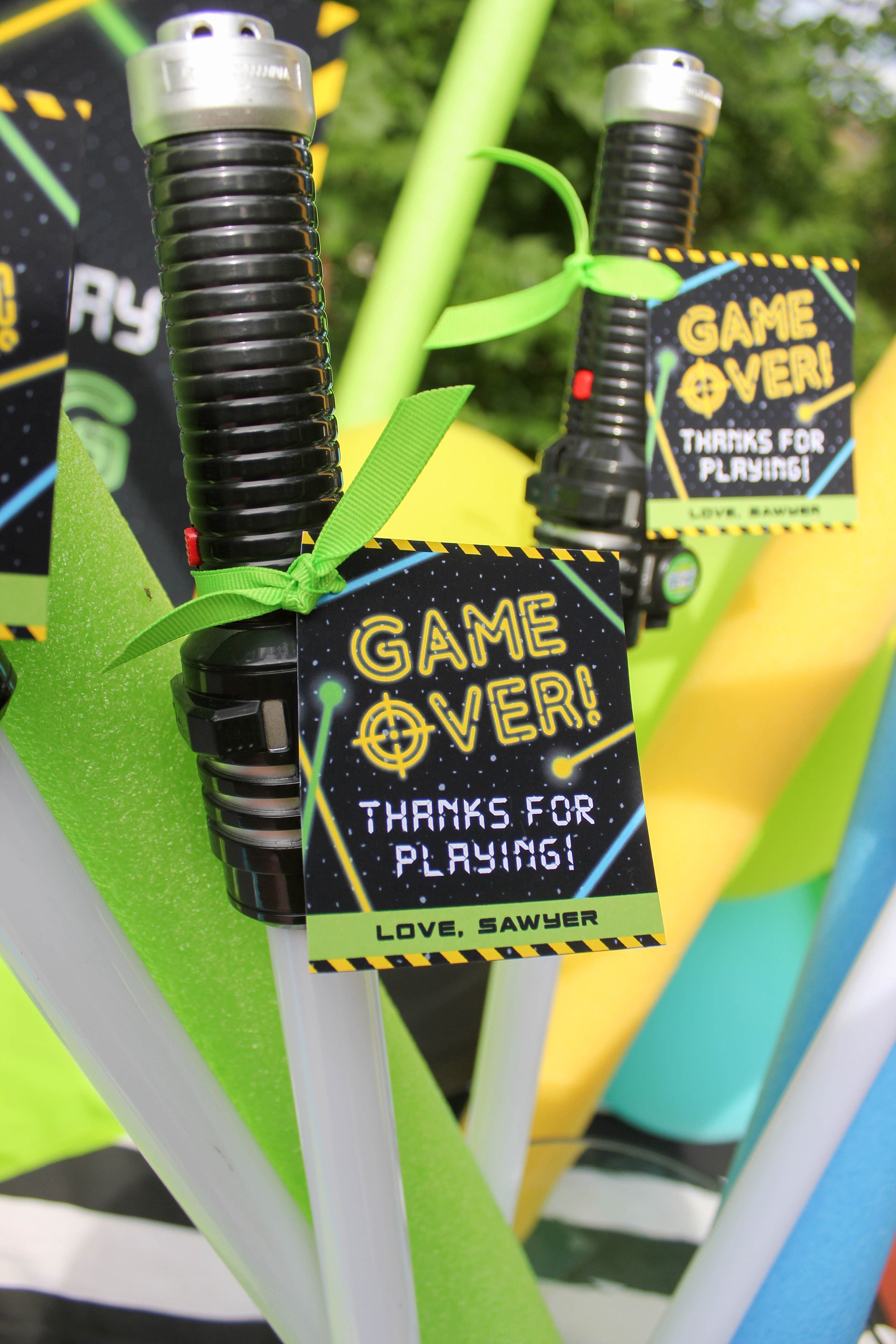 Laser Tag Party Decor Printables, Laser Tag Birthday Party, Kids ...