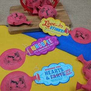 Whoopee Cushion Kids Valentine Printable - Kids Valentines, School ...