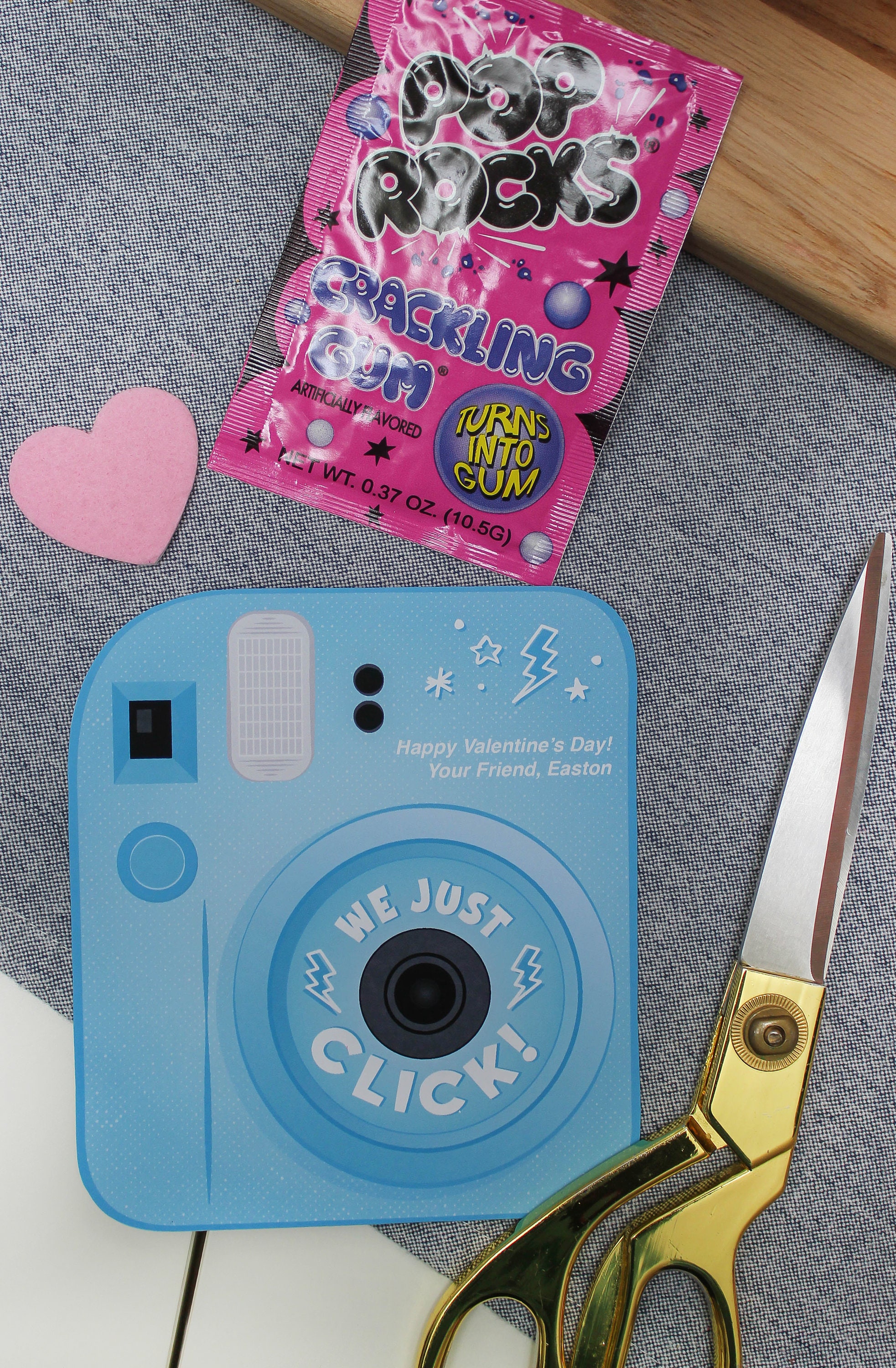Instant Camera Valentines, Valentine Printable, Camera Valentine, Kids ...