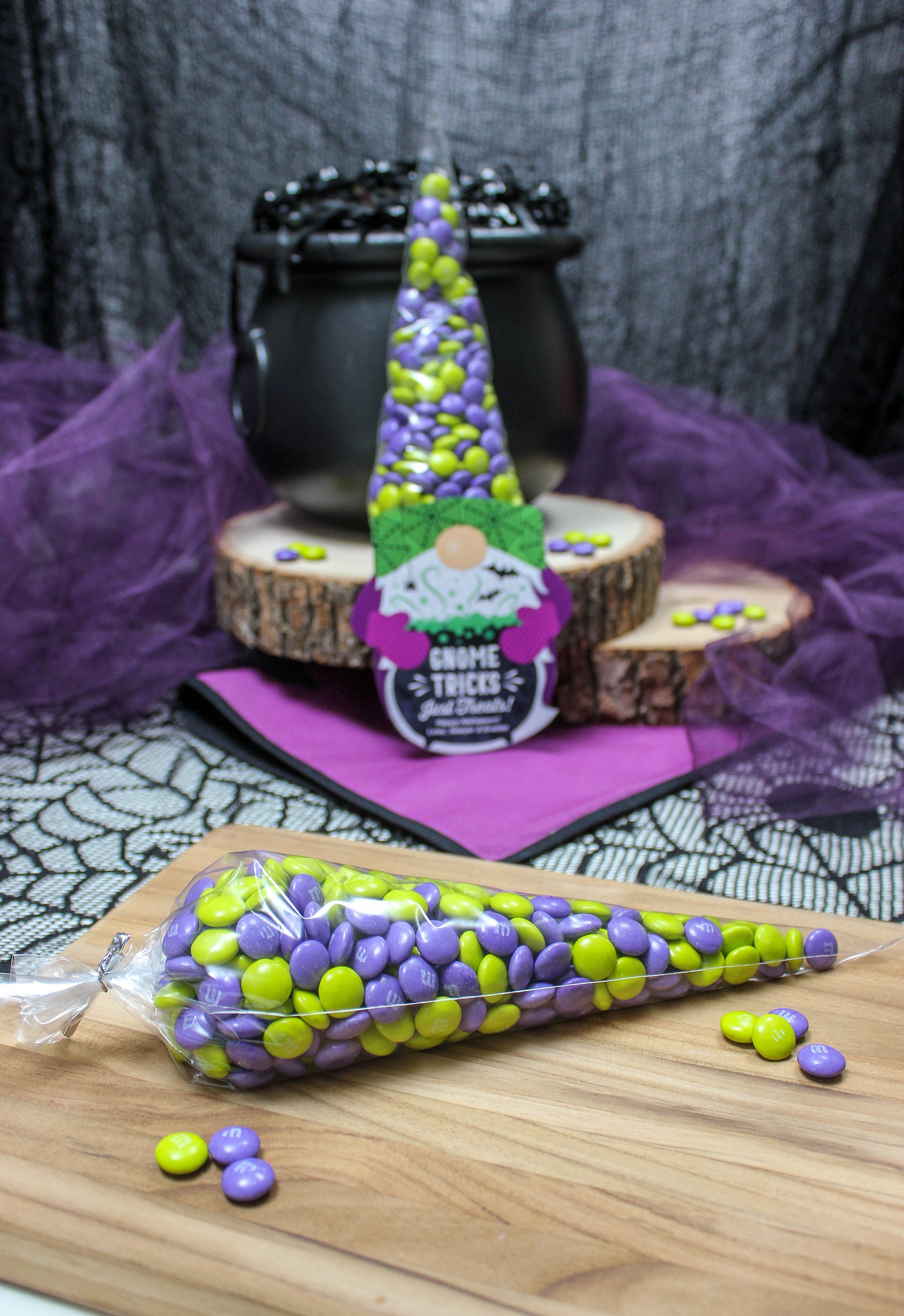 Halloween Gnome Printable Gnome Treat Bag Halloween | Etsy