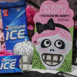 Chewing Gum Skeleton Printable, Halloween Printable, Classroom ...