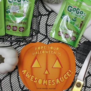 Applesauce Kids Halloween Printable, Awesomesauce, Jack-o-lantern ...