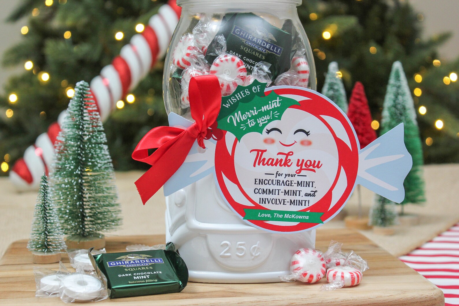 Mint Christmas Gift Tag Teacher Gift Tag Teacher - Etsy Canada